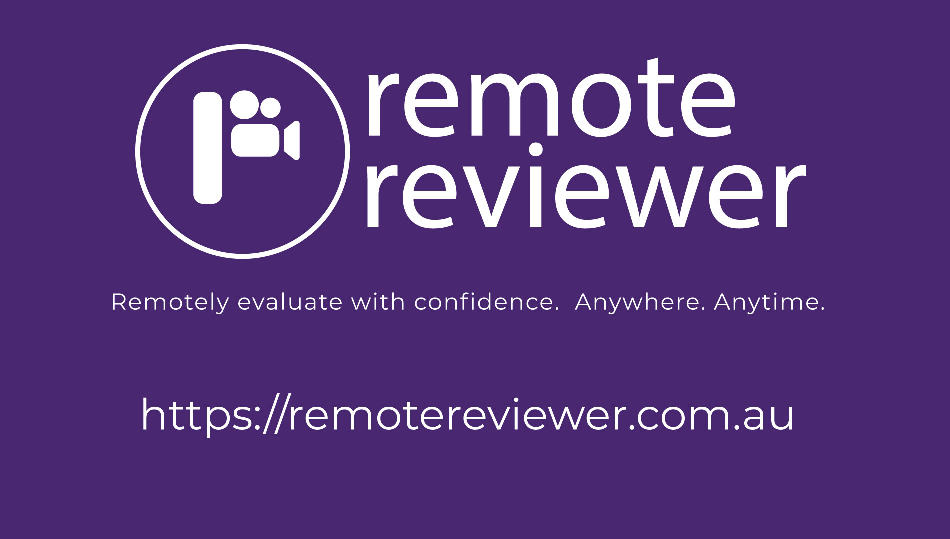 Remote Video Assessment Platform | Remote Reviewer Australia