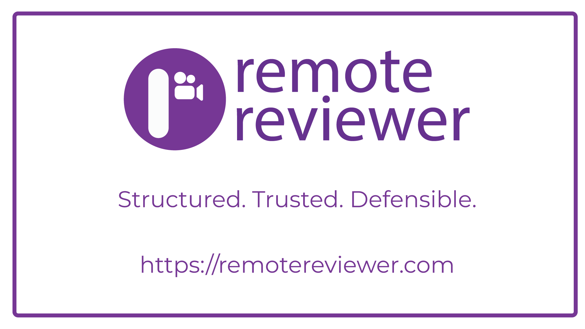 Prove Skills with Secure Video Evidence | Remote Reviewer